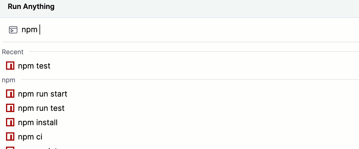 npm、pnpm 和 Yarn | WebStorm 文档