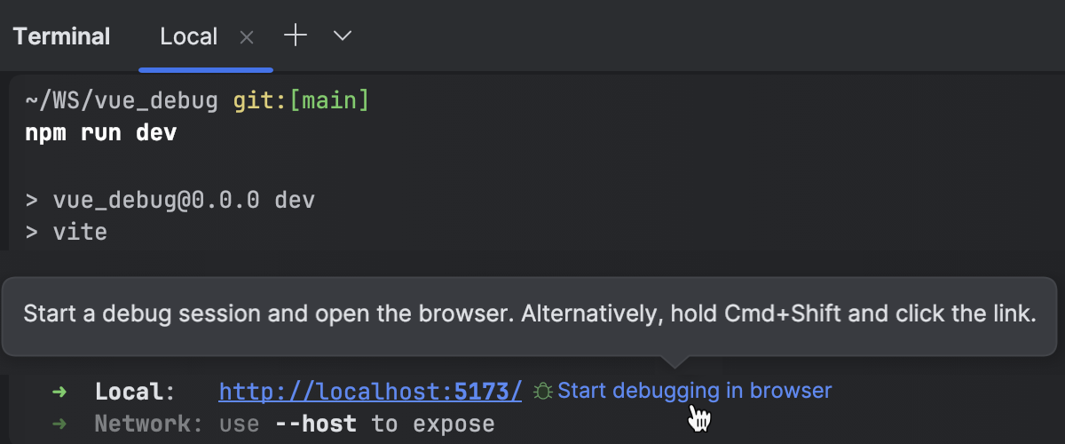 Vue.js | WebStorm 文档