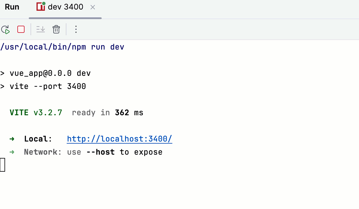 Vue.js | IntelliJ IDEA 文档