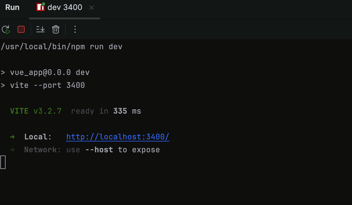 Vue.js | IntelliJ IDEA 文档