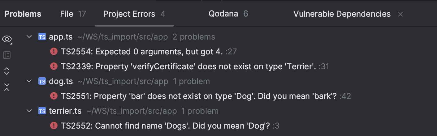 TypeScript | IntelliJ IDEA 文档
