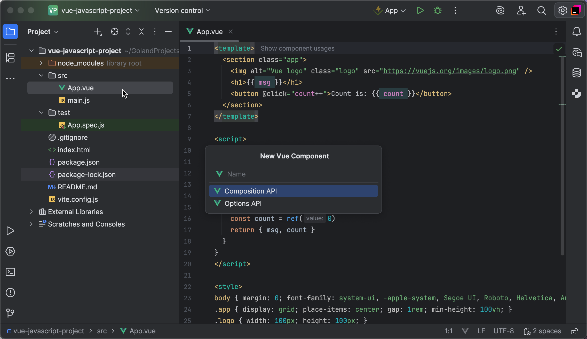 Vue.js | WebStorm 文档