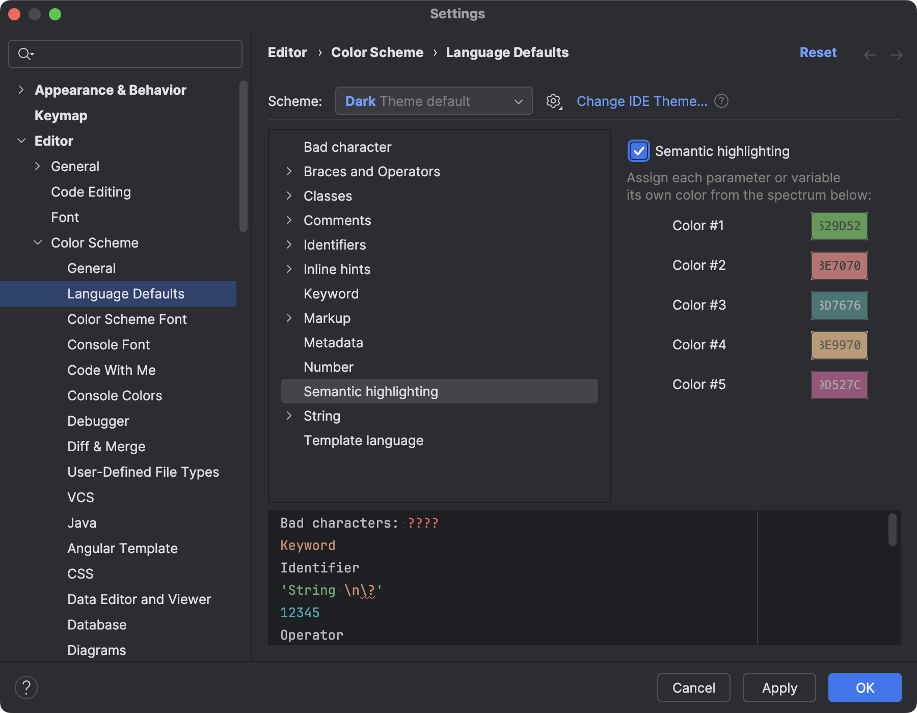 颜色与字体 | IntelliJ IDEA 文档