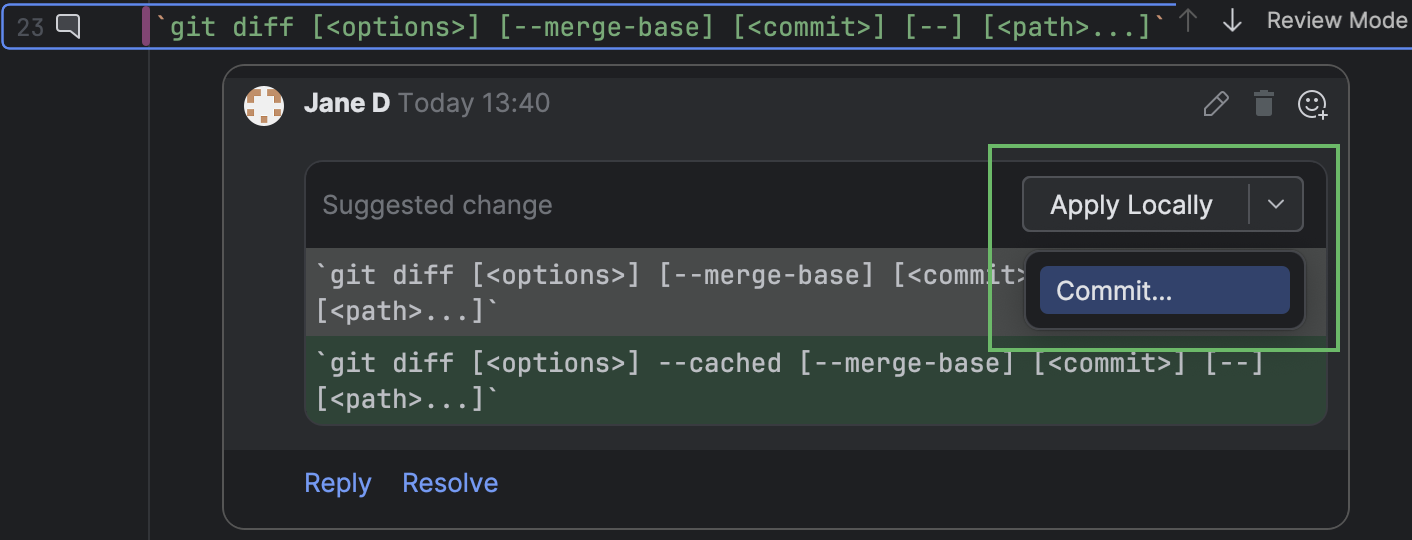 Create and merge GitHub pull requests | IntelliJ IDEA Documentation