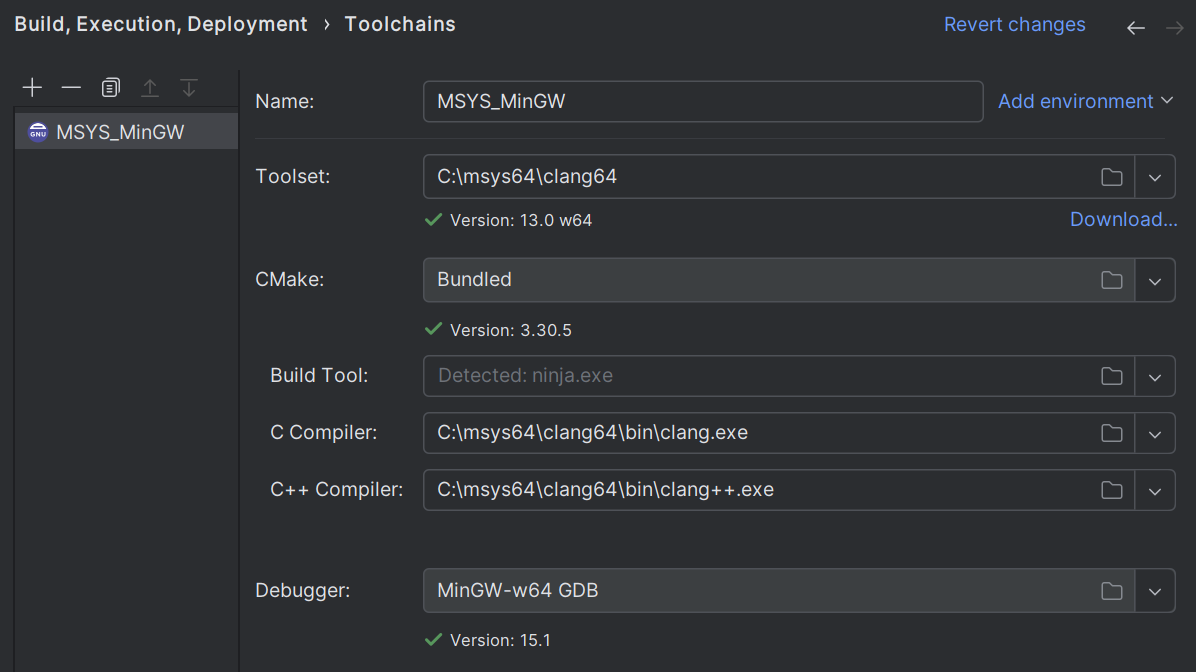 教程：在 Windows 上配置 CLion | CLion 文档