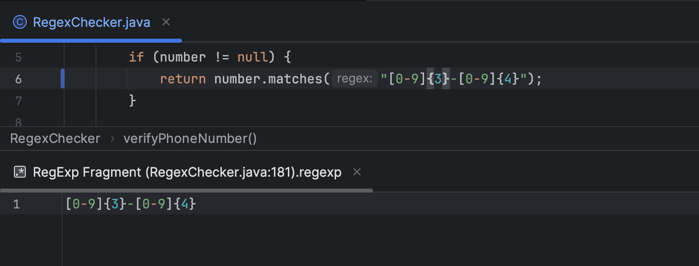 Regular expression syntax reference | IntelliJ IDEA Documentation