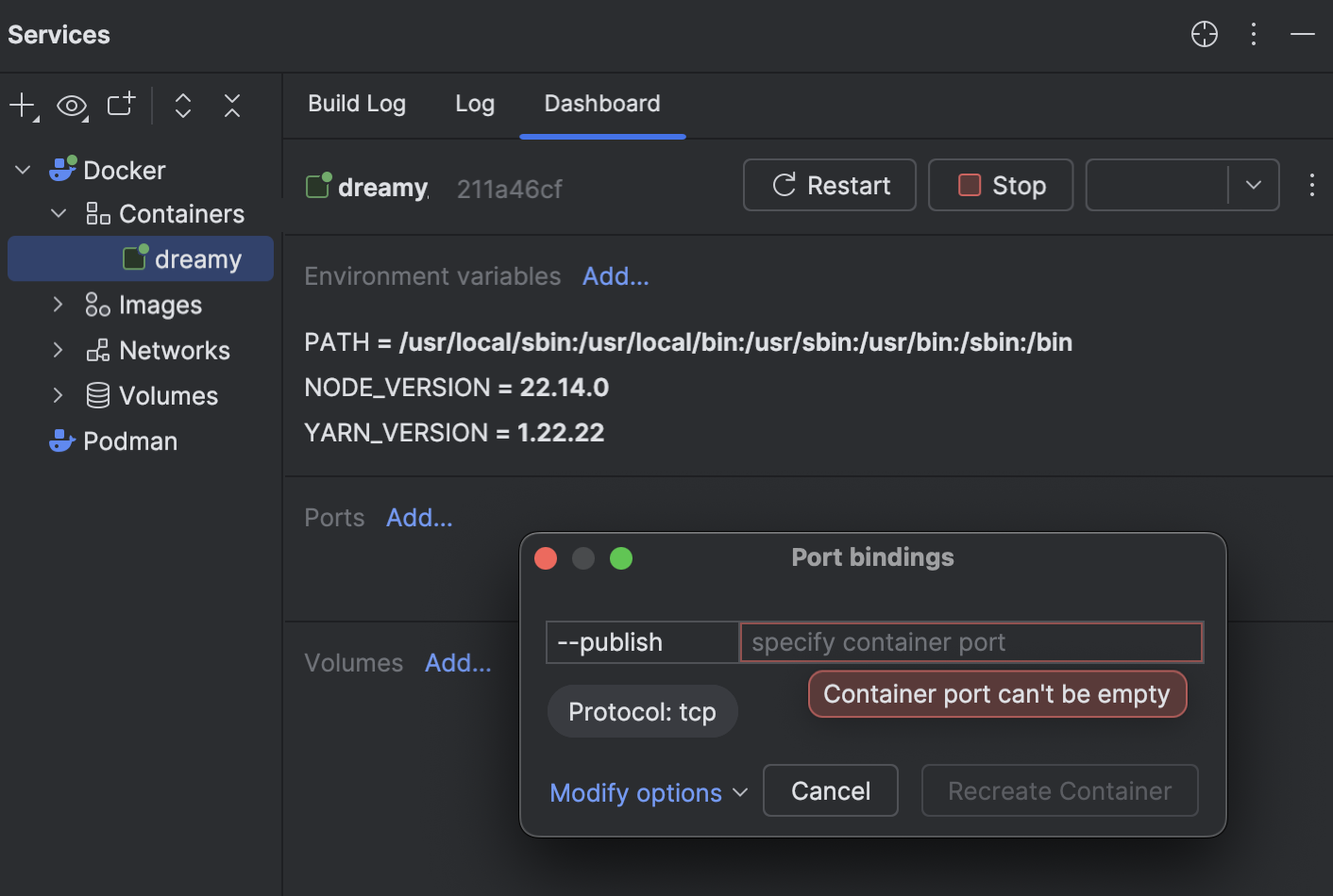 Tutorial: Dockerize a Node.js Express application | WebStorm Documentation