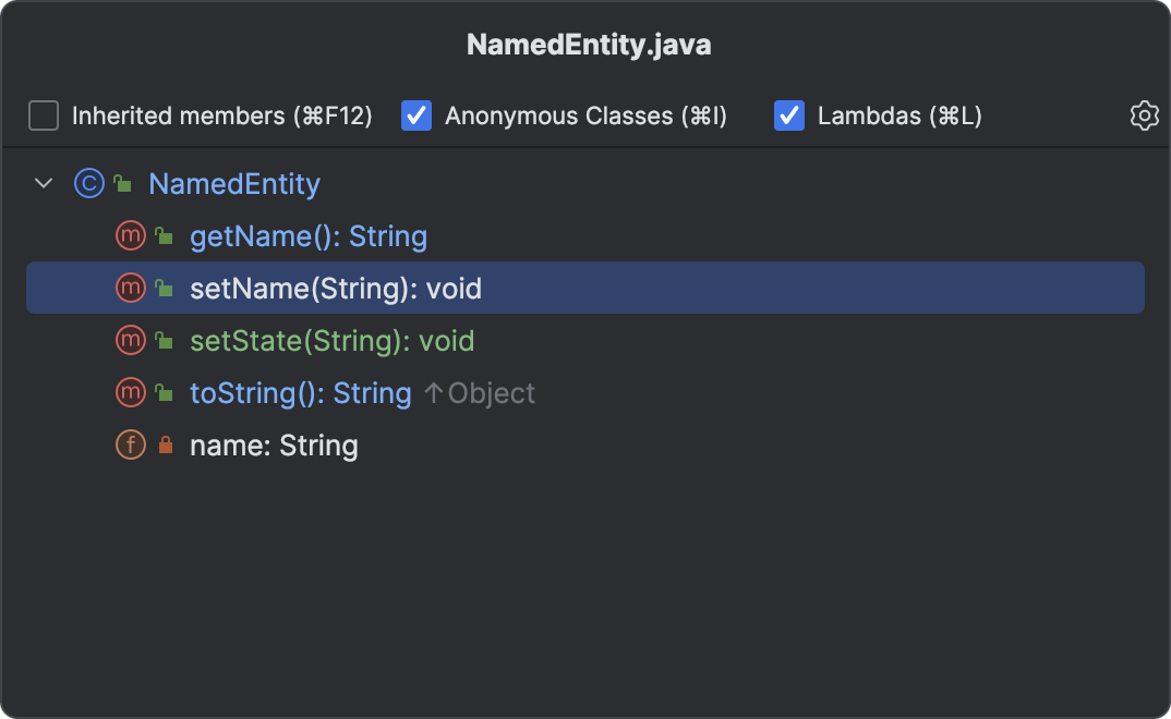 File structure | IntelliJ IDEA Documentation