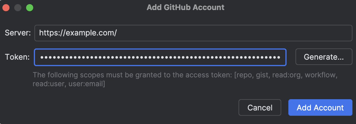 Set up a GitHub account | DataGrip Documentation