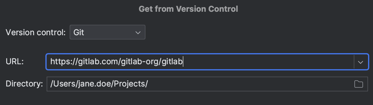 Manage projects hosted on GitLab | IntelliJ IDEA Documentation