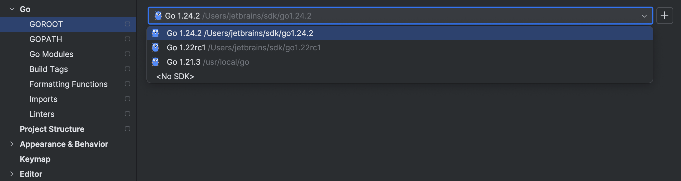 GOROOT 和 GOPATH | GoLand 文档