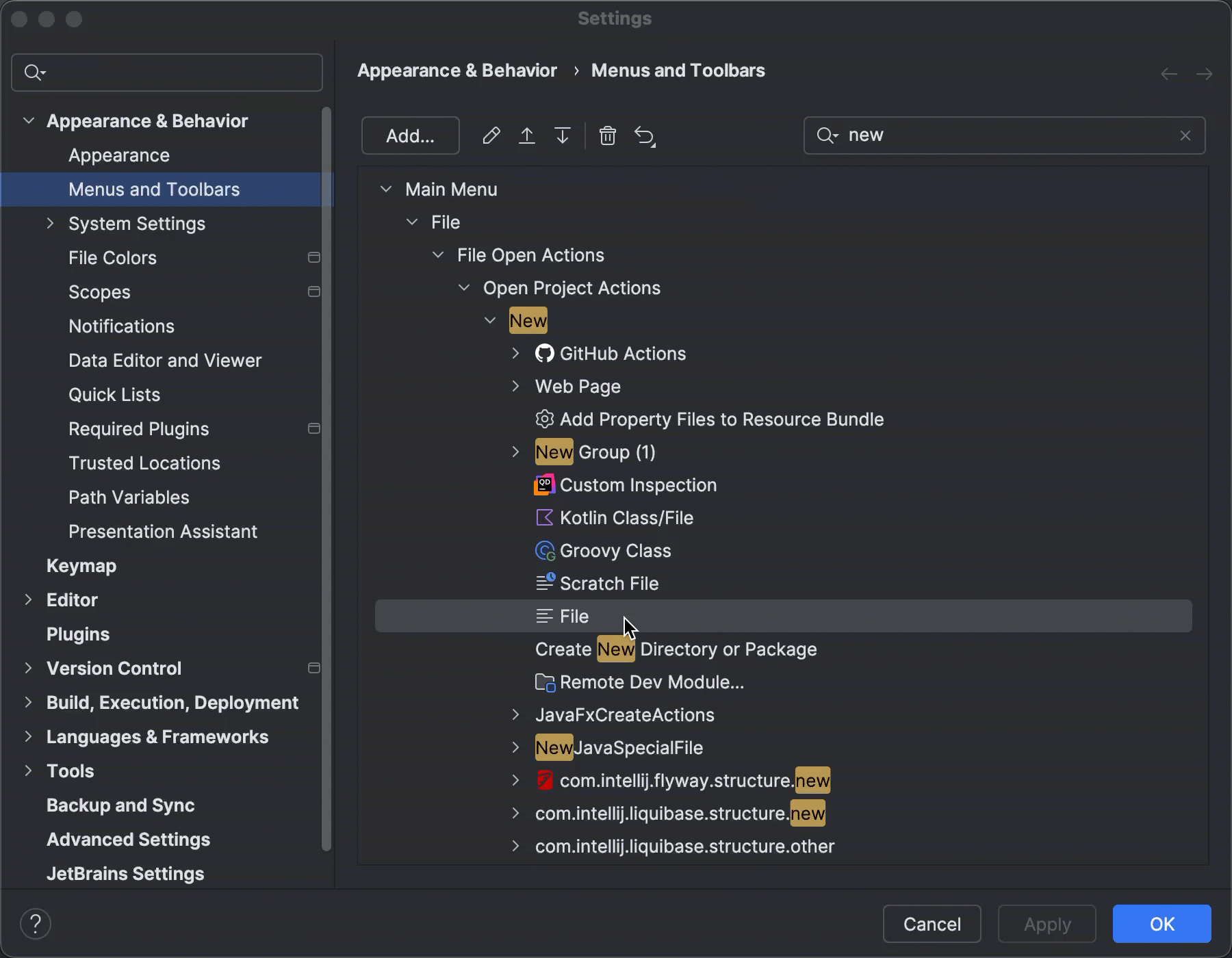 Add items to your project | IntelliJ IDEA Documentation