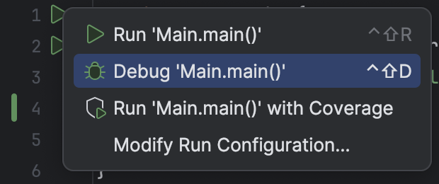 Editor gutter | IntelliJ IDEA Documentation