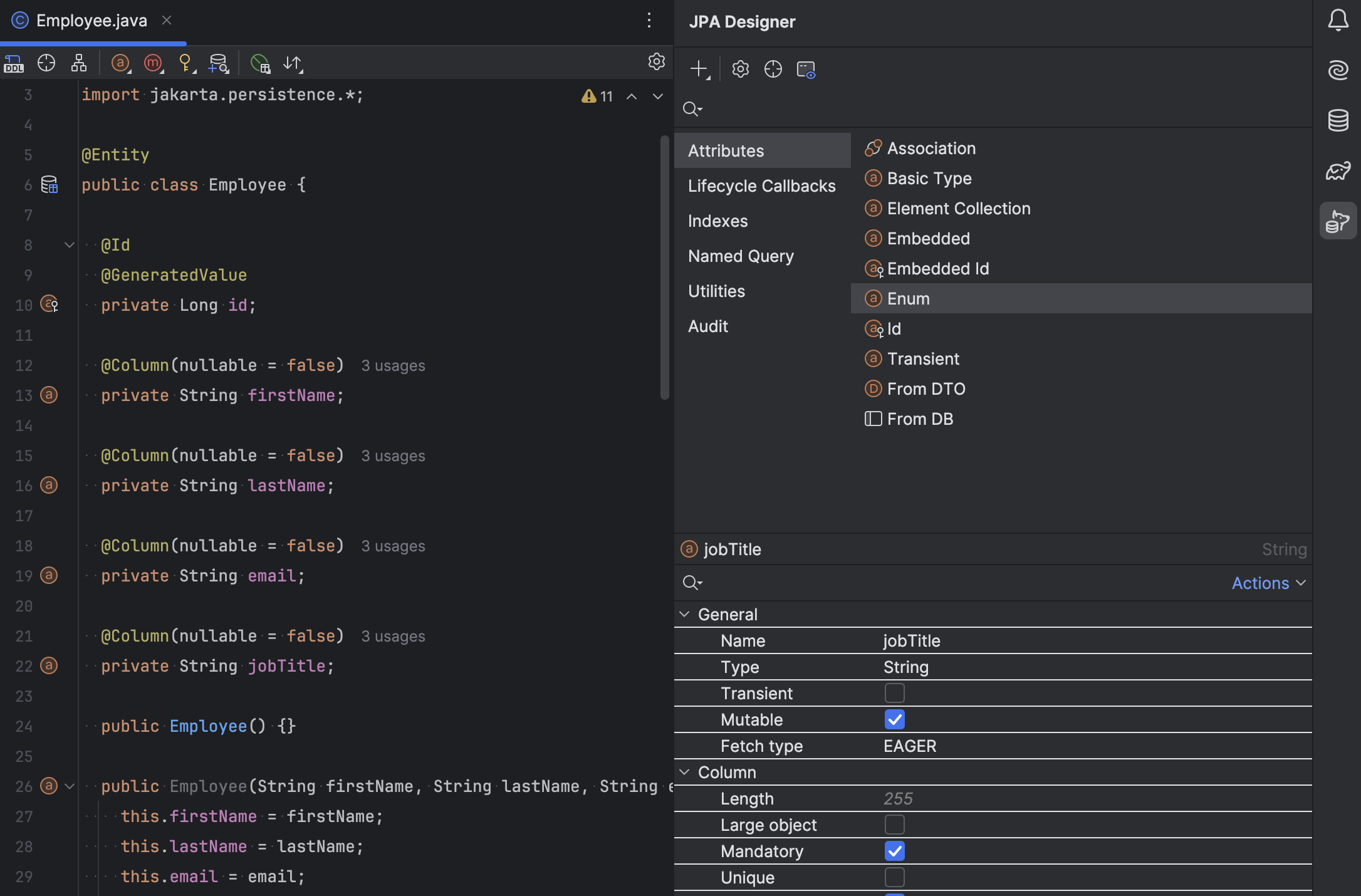 JPA Buddy | IntelliJ IDEA Documentation