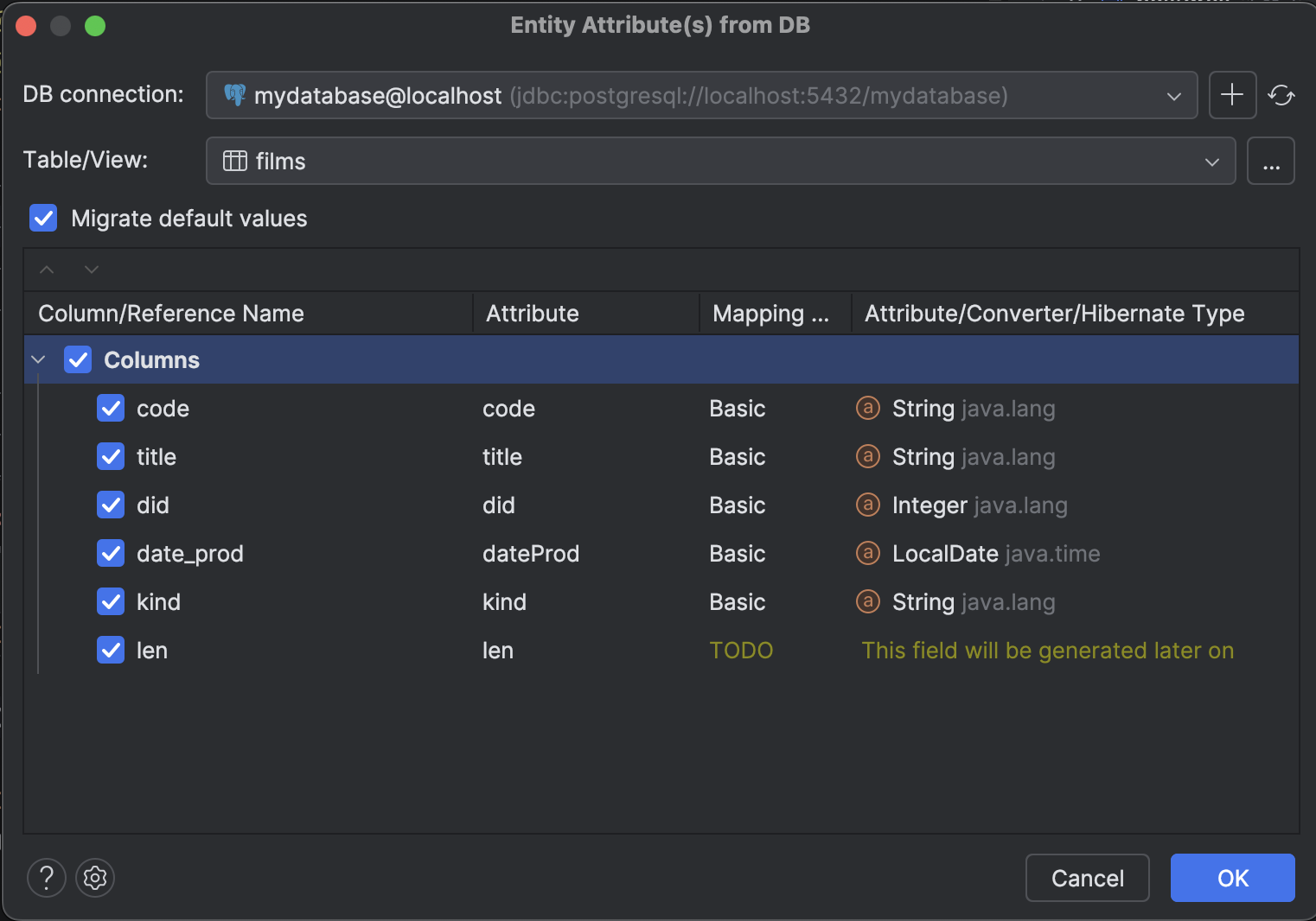 Reverse Engineering | IntelliJ IDEA Documentation