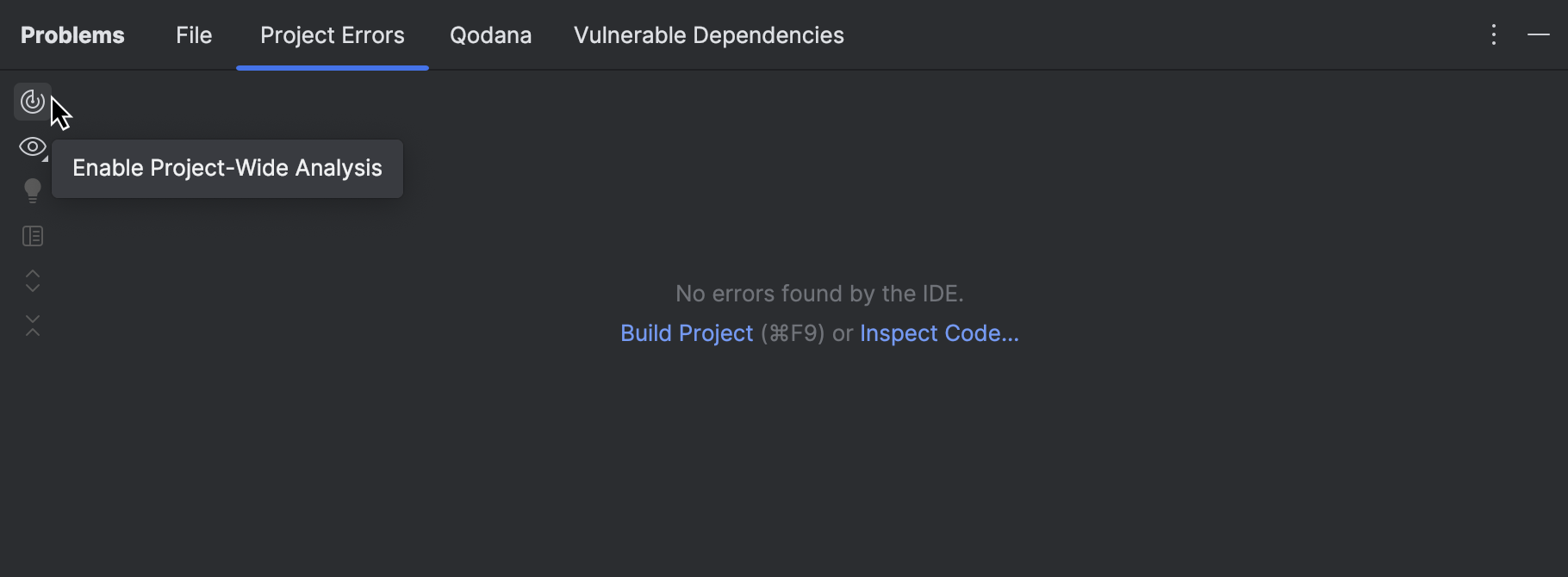 File and project analysis | IntelliJ IDEA Documentation