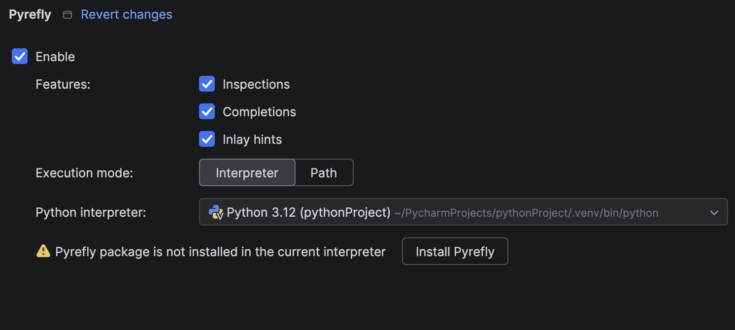 Python tools support | PyCharm Documentation