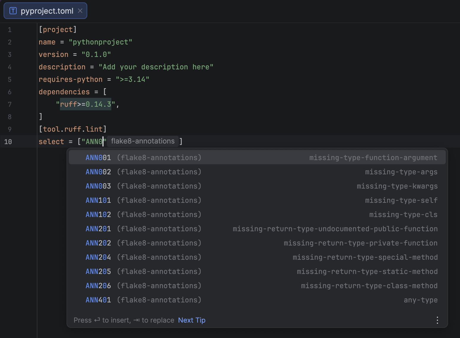 Python tools support | PyCharm Documentation