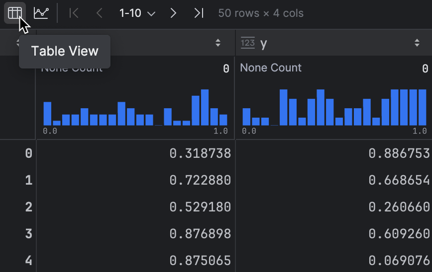 Scientific features | PyCharm Documentation