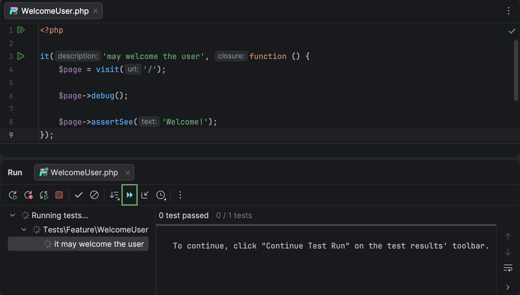 Pest | PhpStorm Documentation