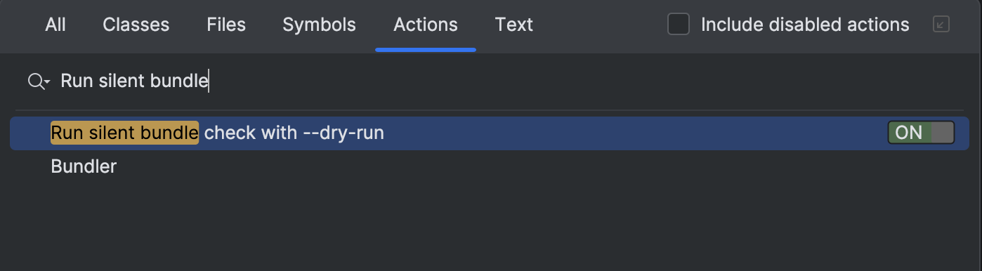 Bundler | RubyMine Documentation