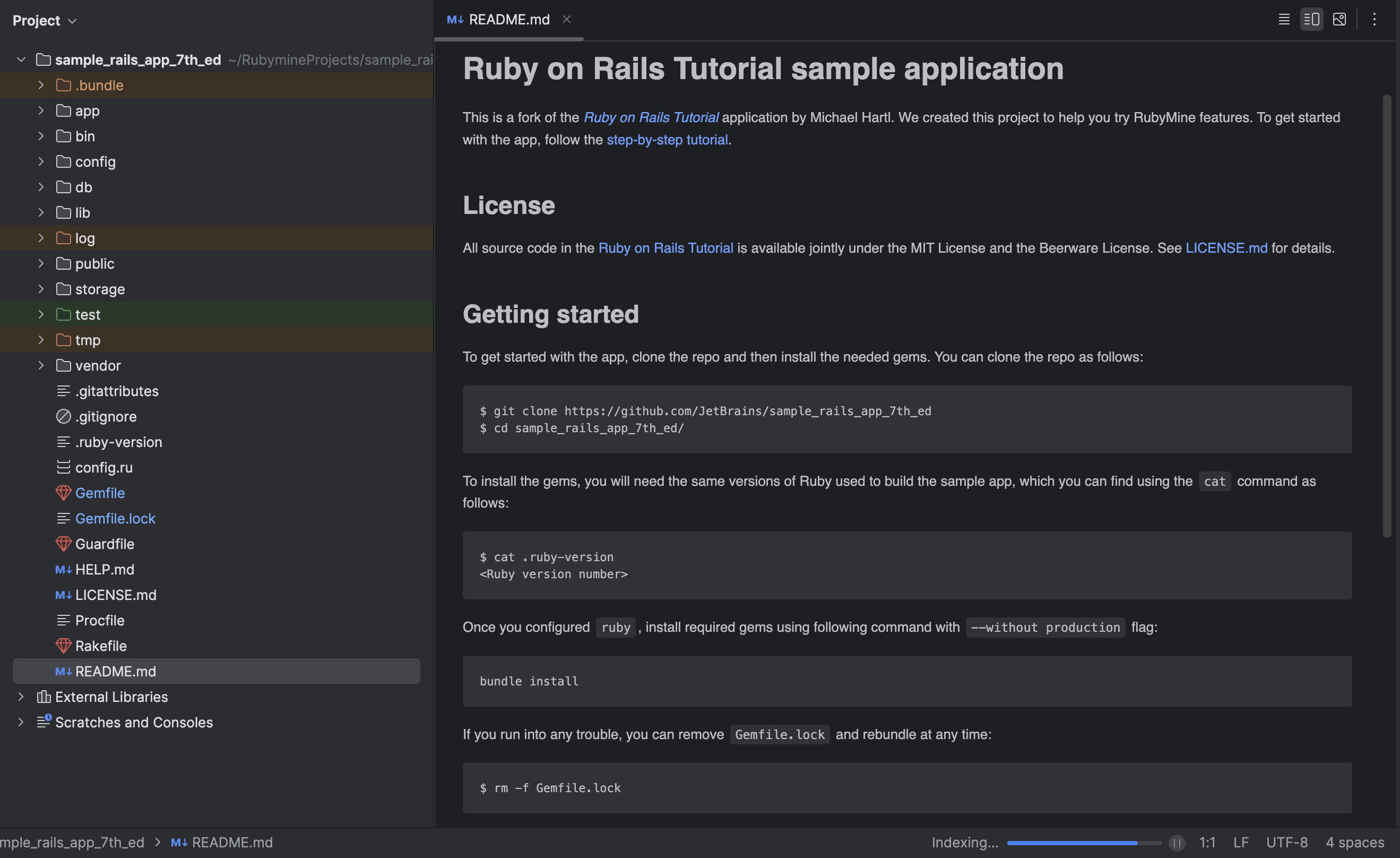 RubyMine 快速入门 | RubyMine 文档