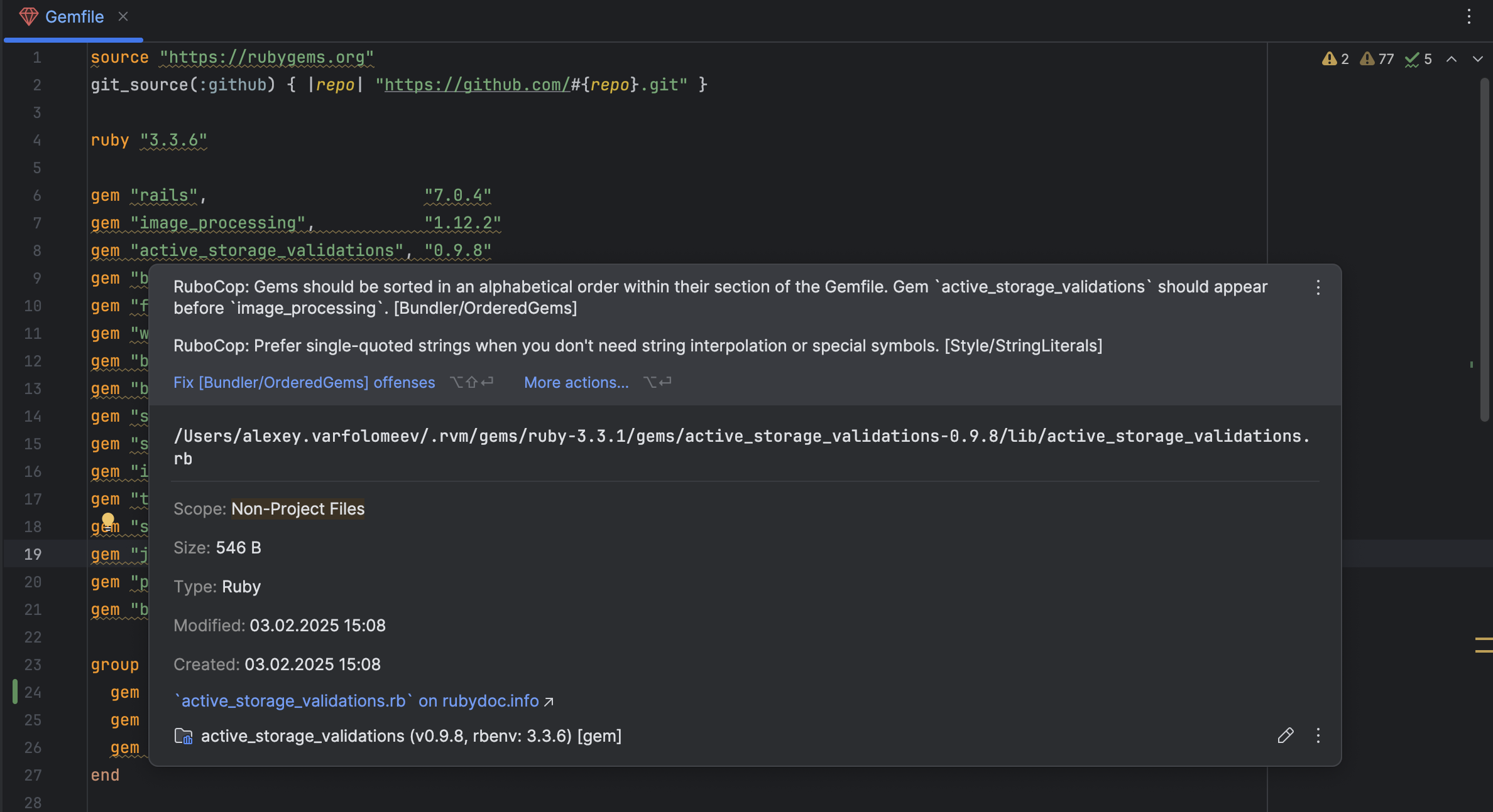 RubyMine 快速入门 | RubyMine 文档