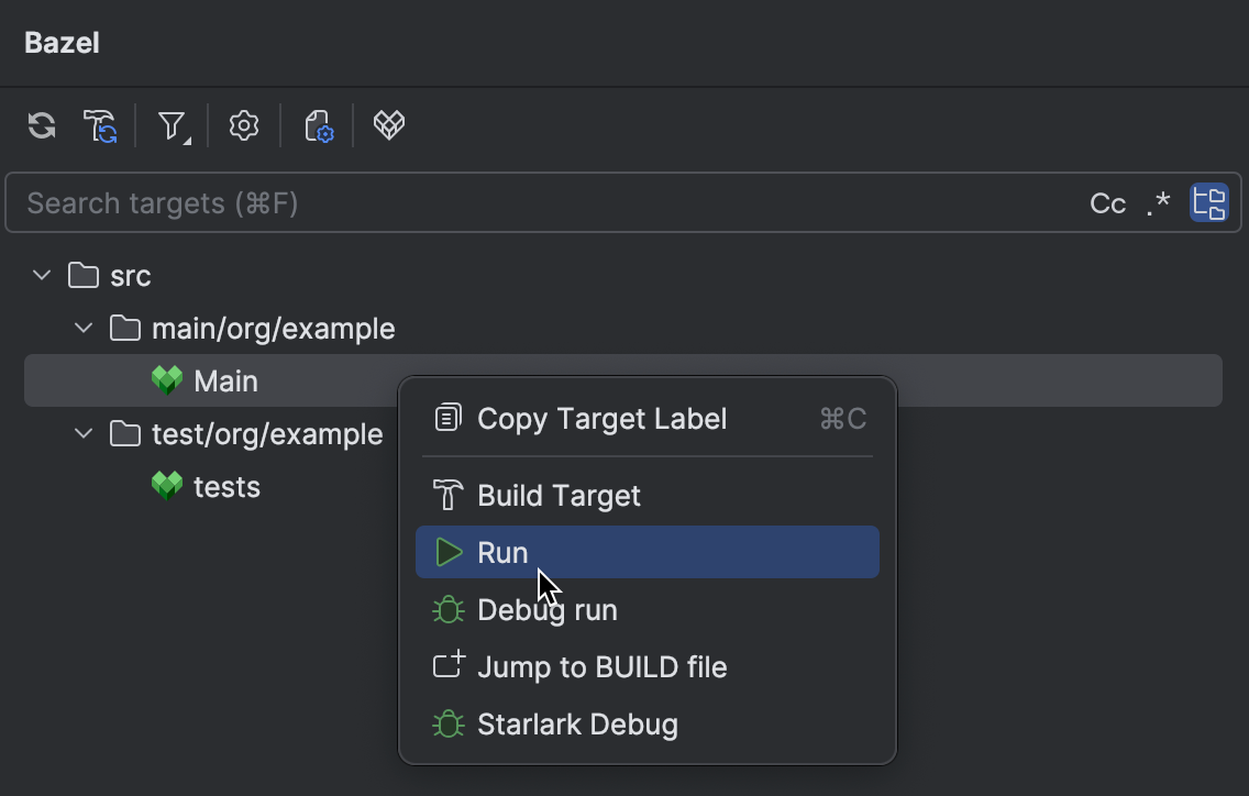 Tutorial: Get started with Bazel | IntelliJ IDEA Documentation