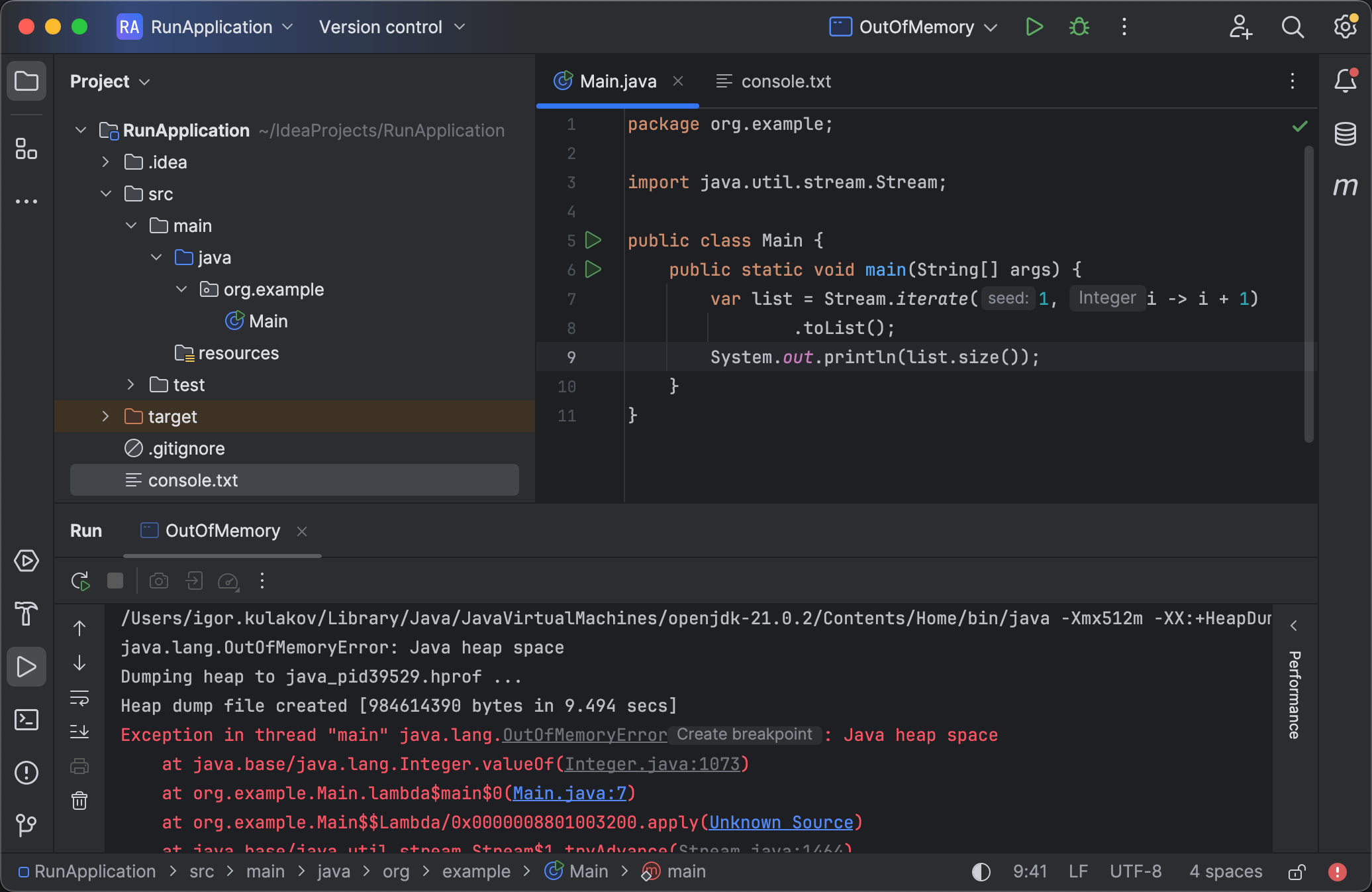 Tutorial: Run a Java application | IntelliJ IDEA Documentation