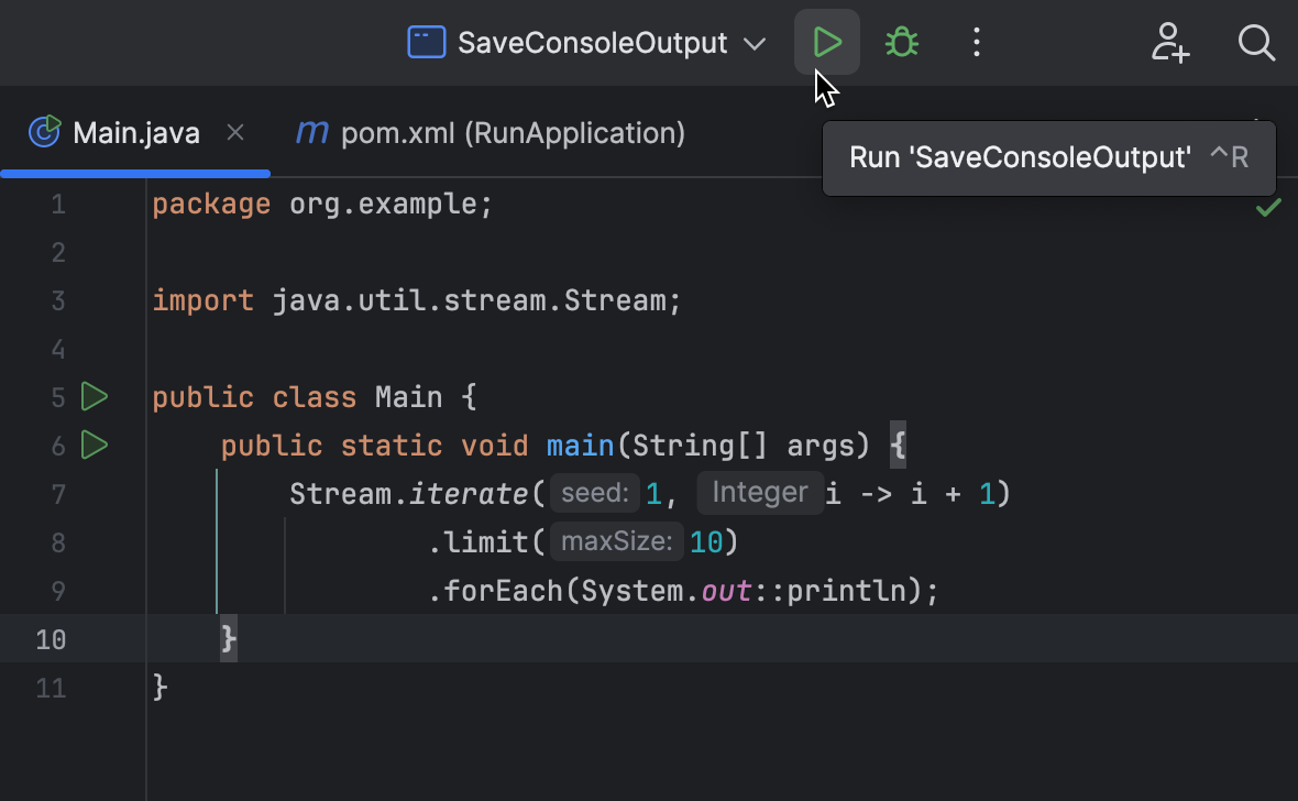 Tutorial: Run a Java application | IntelliJ IDEA Documentation