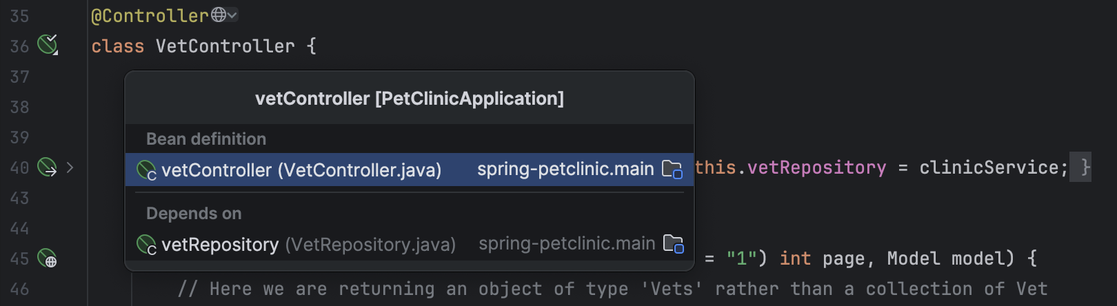Spring debugger | IntelliJ IDEA Documentation
