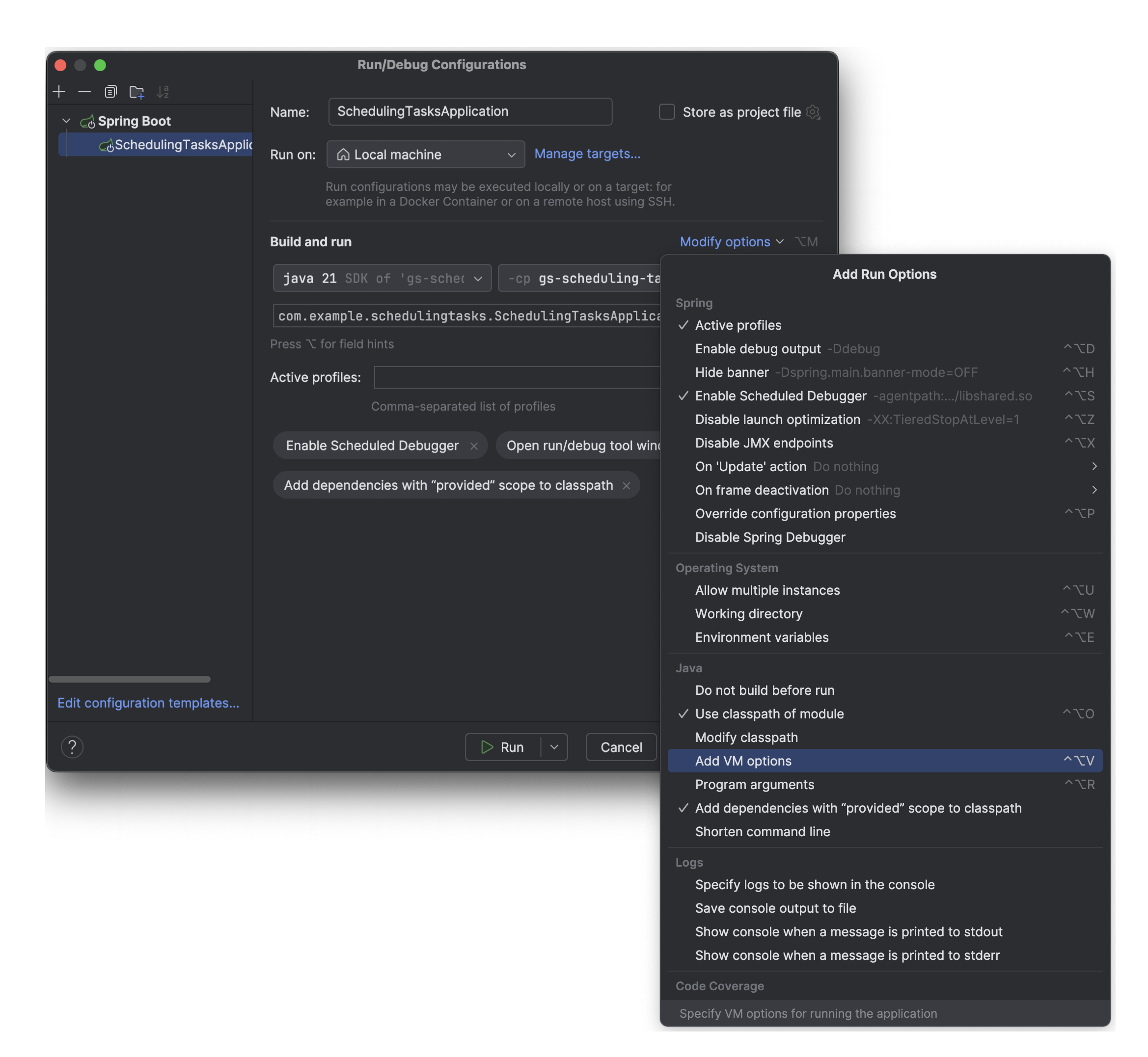 Spring Boot 运行配置 | IntelliJ IDEA 文档