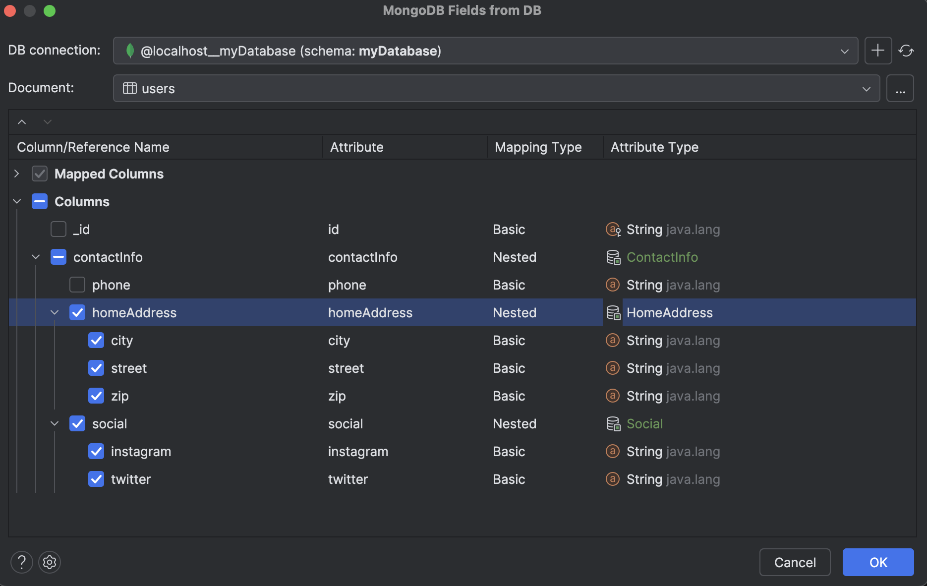 Reverse Engineering | IntelliJ IDEA Documentation