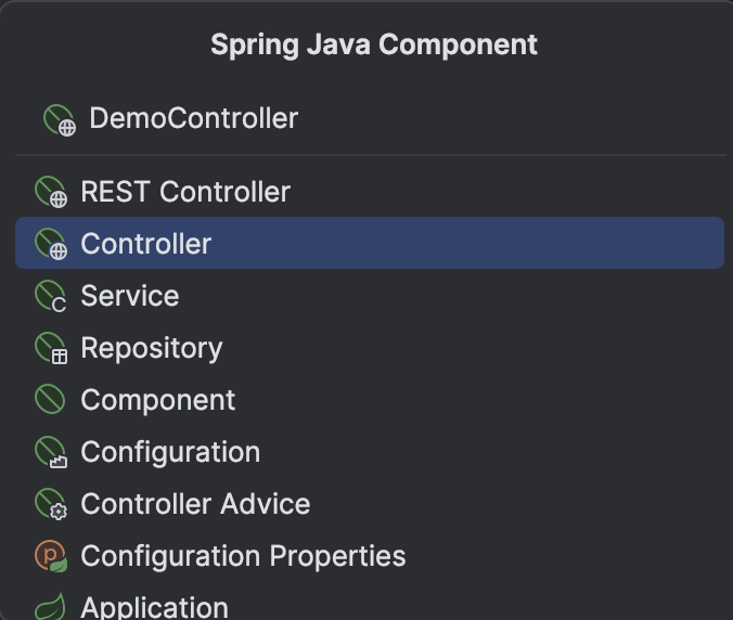 Spring file templates | IntelliJ IDEA Documentation