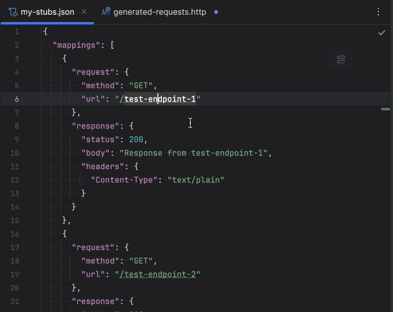 WireMock | IntelliJ IDEA Documentation
