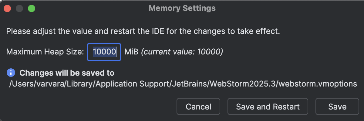 Advanced configuration | WebStorm Documentation