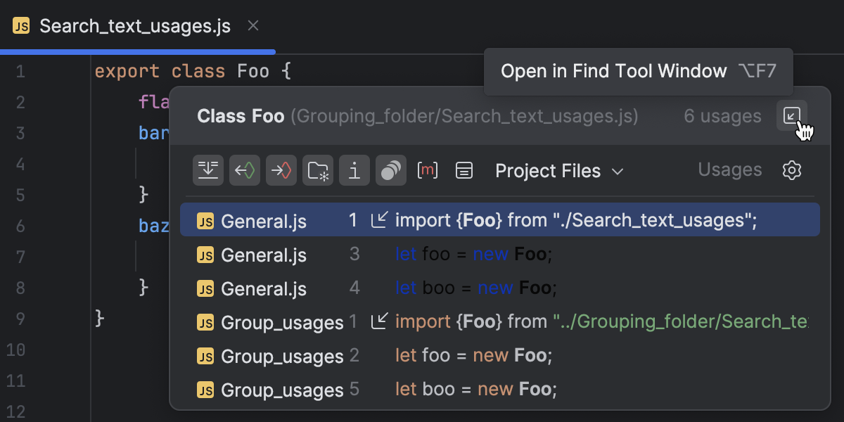 Source Code Navigation Webstorm Documentation