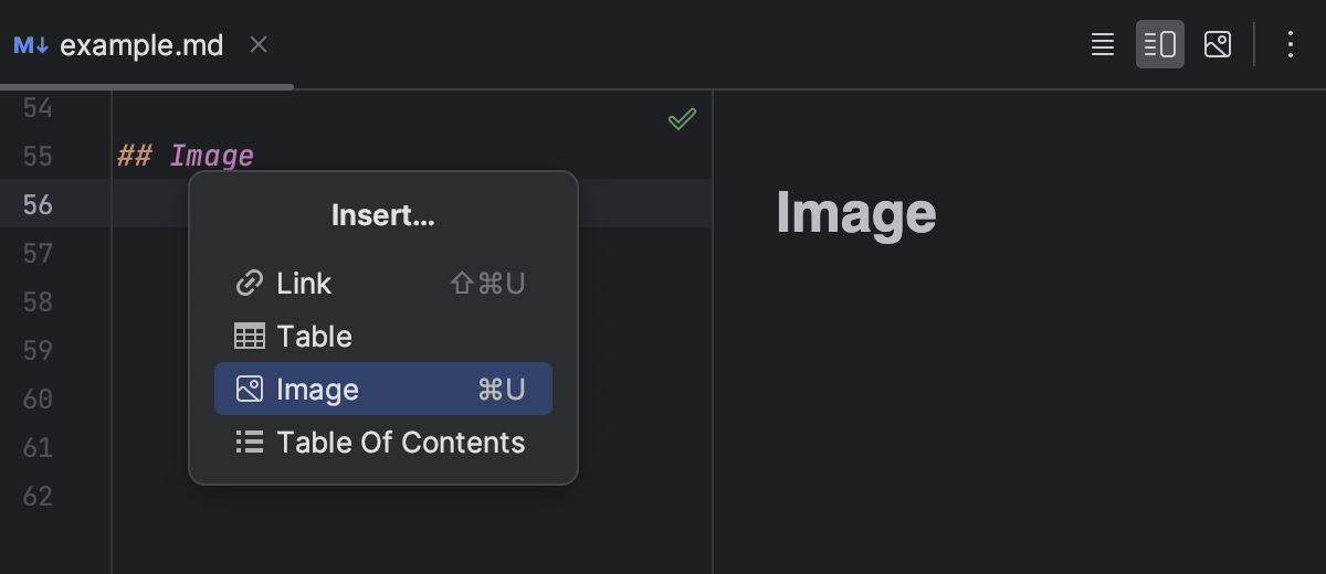Markdown | WebStorm 文档