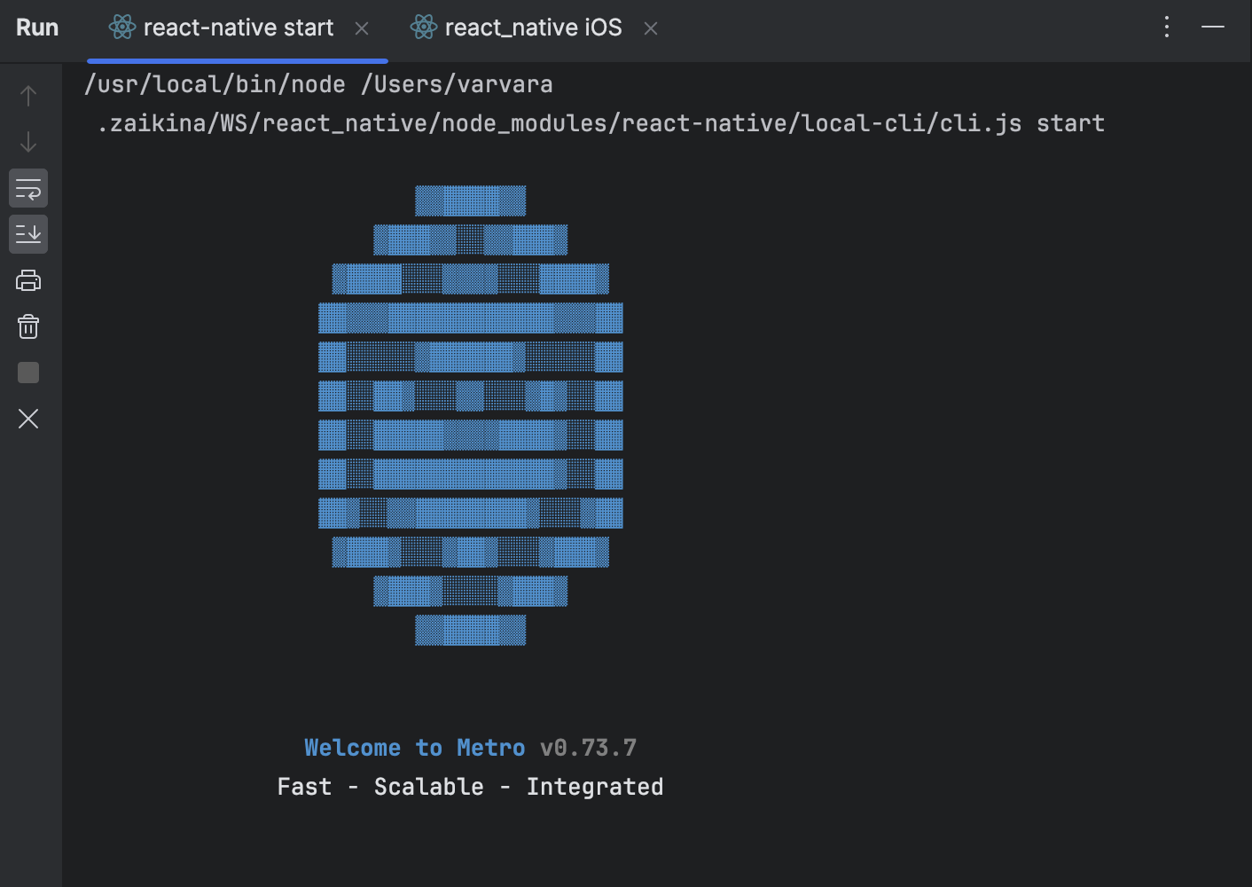 React Native Webstorm Documentation