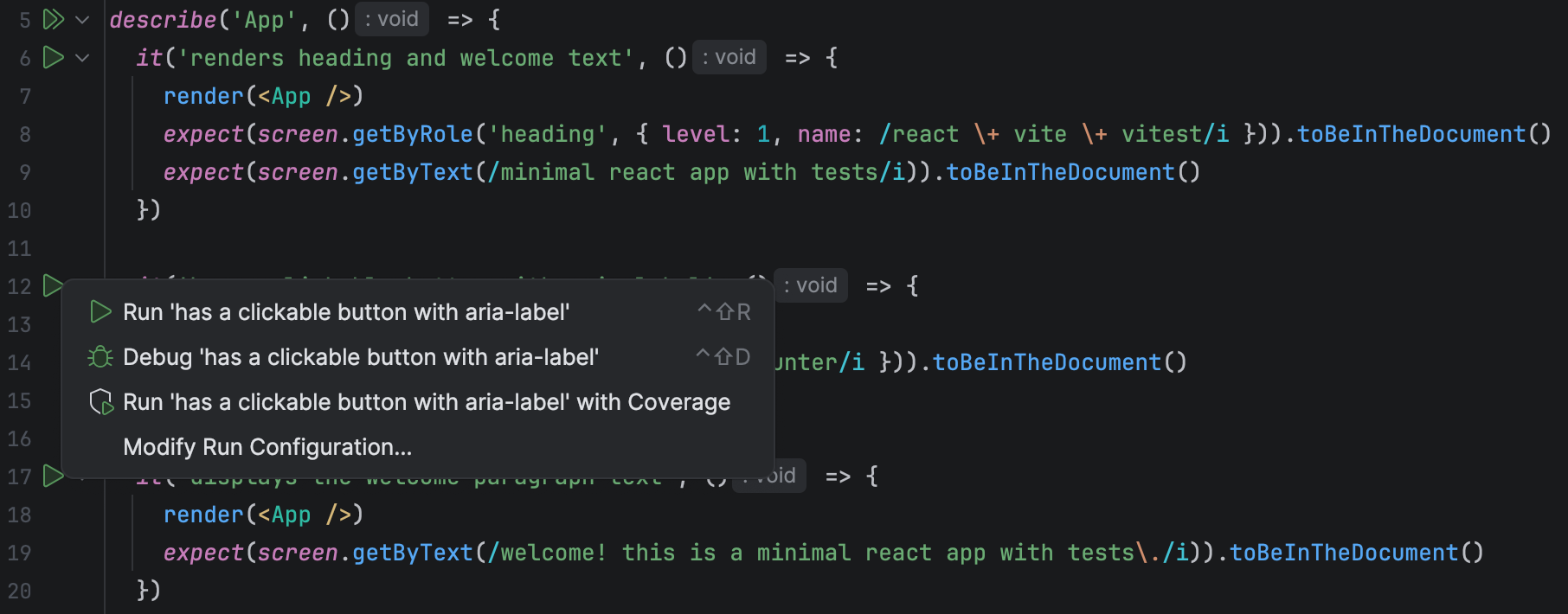Testing JavaScript | IntelliJ IDEA Documentation