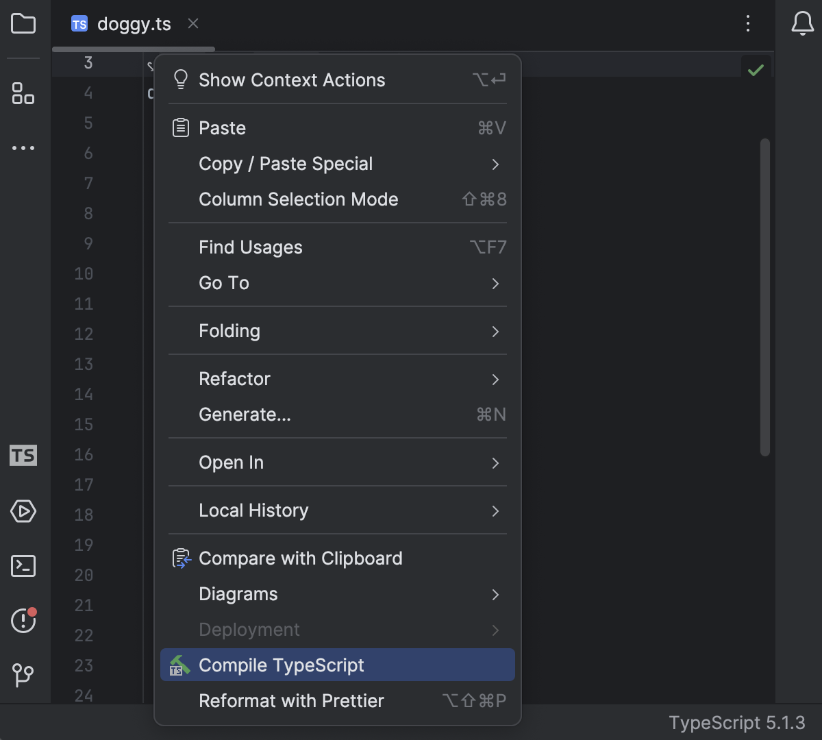 Running and debugging TypeScript | WebStorm Documentation