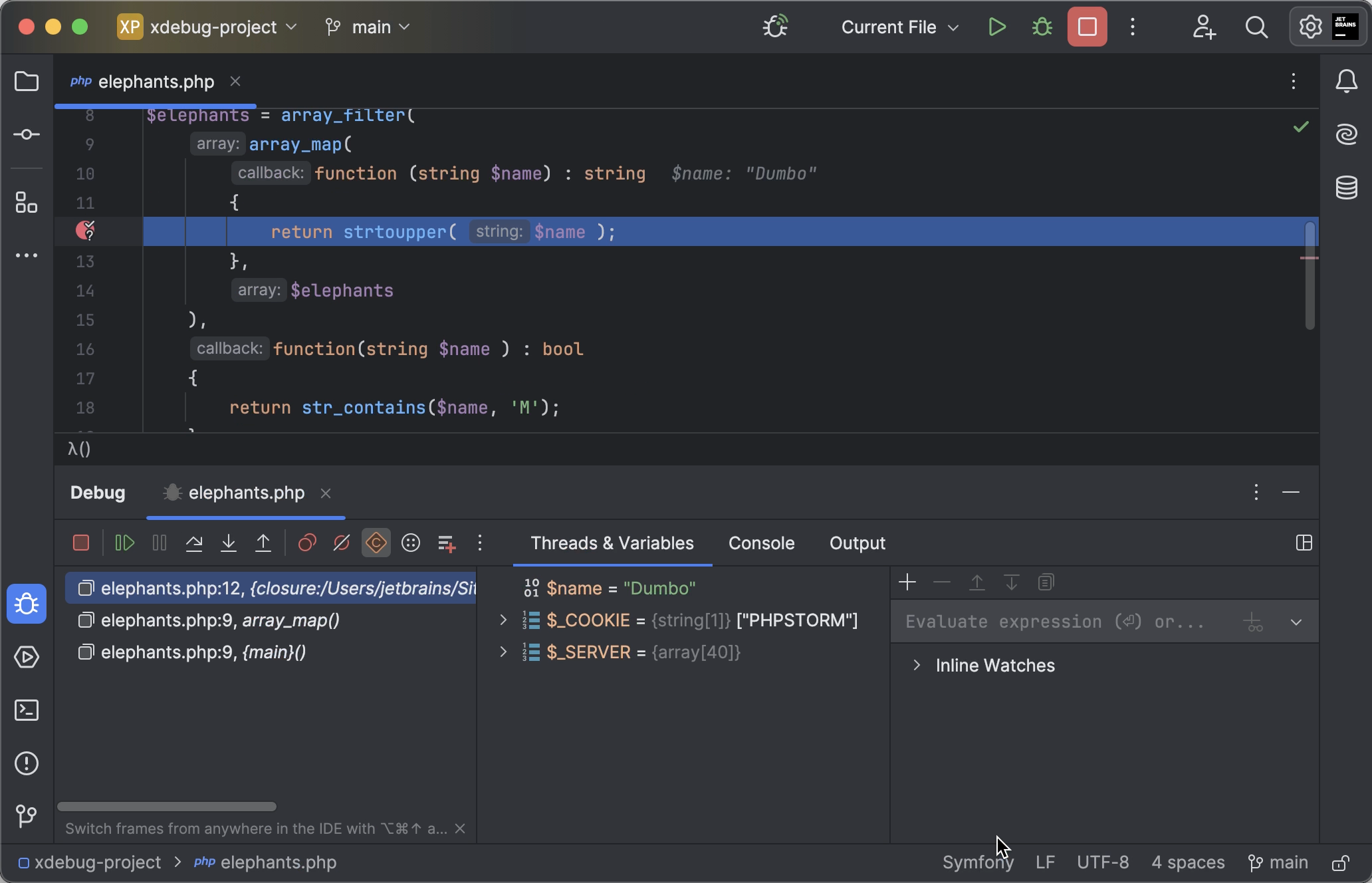 使用 PhpStorm 调试 | PhpStorm 文档