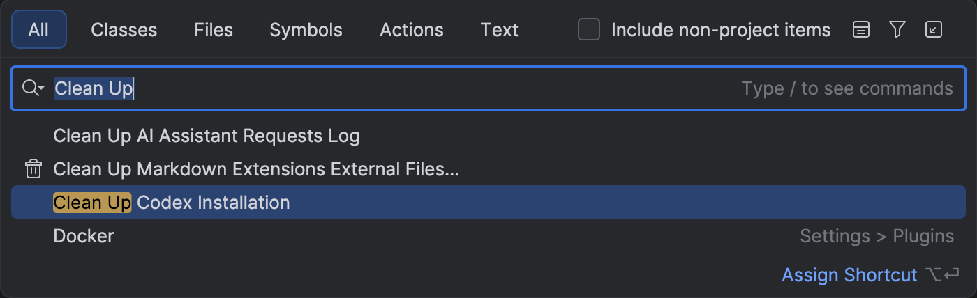 Codex | AI Assistant Documentation