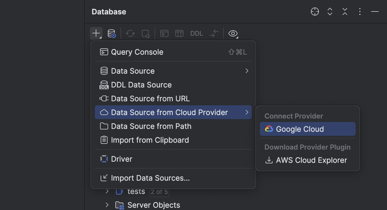 Google Cloud | PhpStorm ドキュメント