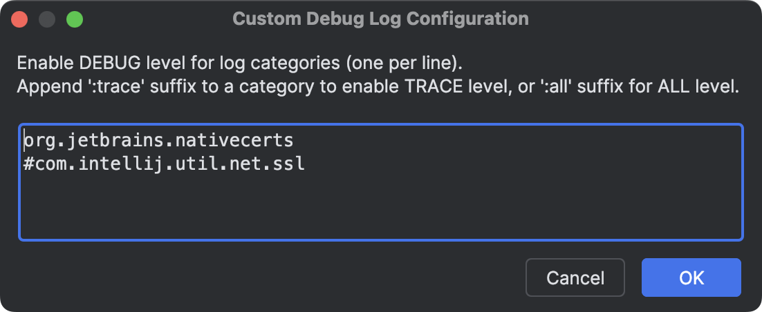 Trusted root certificates | IntelliJ IDEA Documentation