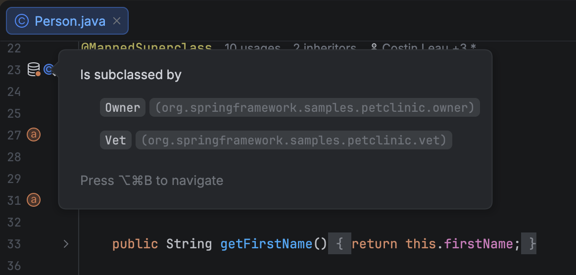 Icon reference | IntelliJ IDEA Documentation