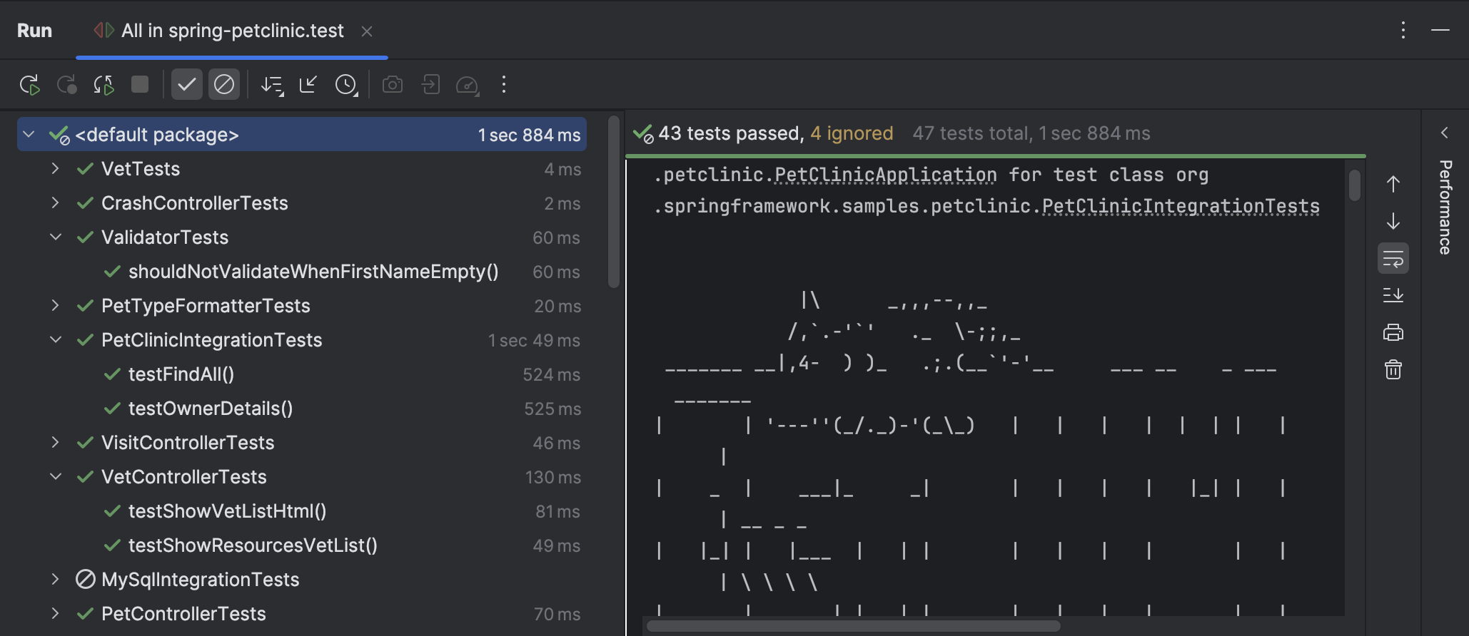 Explore test results | IntelliJ IDEA Documentation