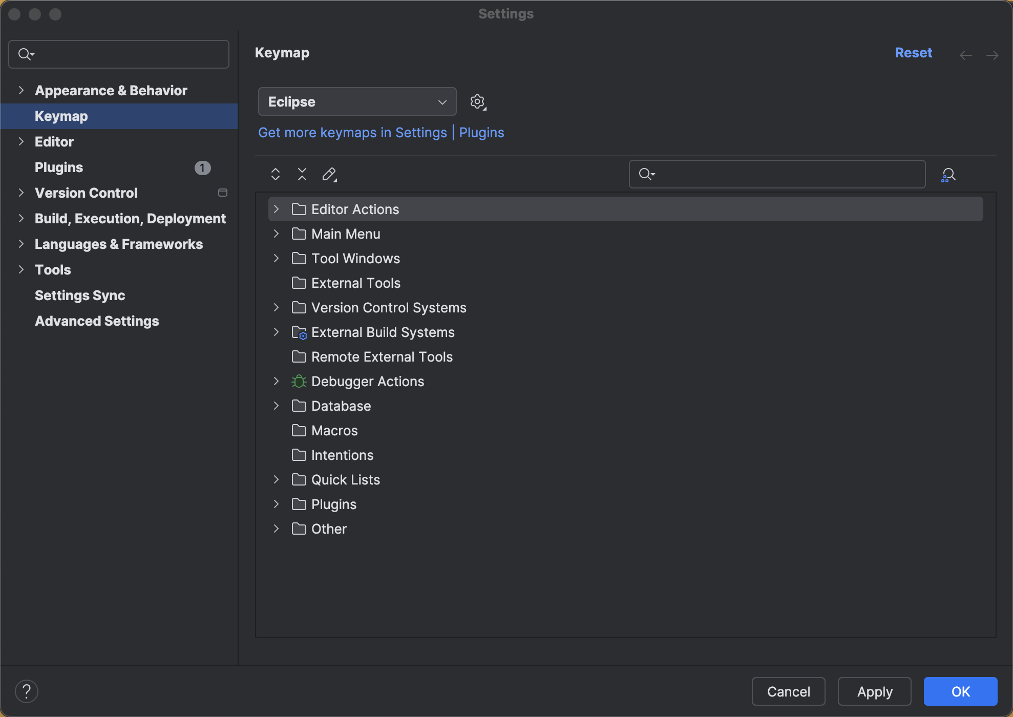 Migrate from Eclipse to IntelliJ IDEA | IntelliJ IDEA Documentation