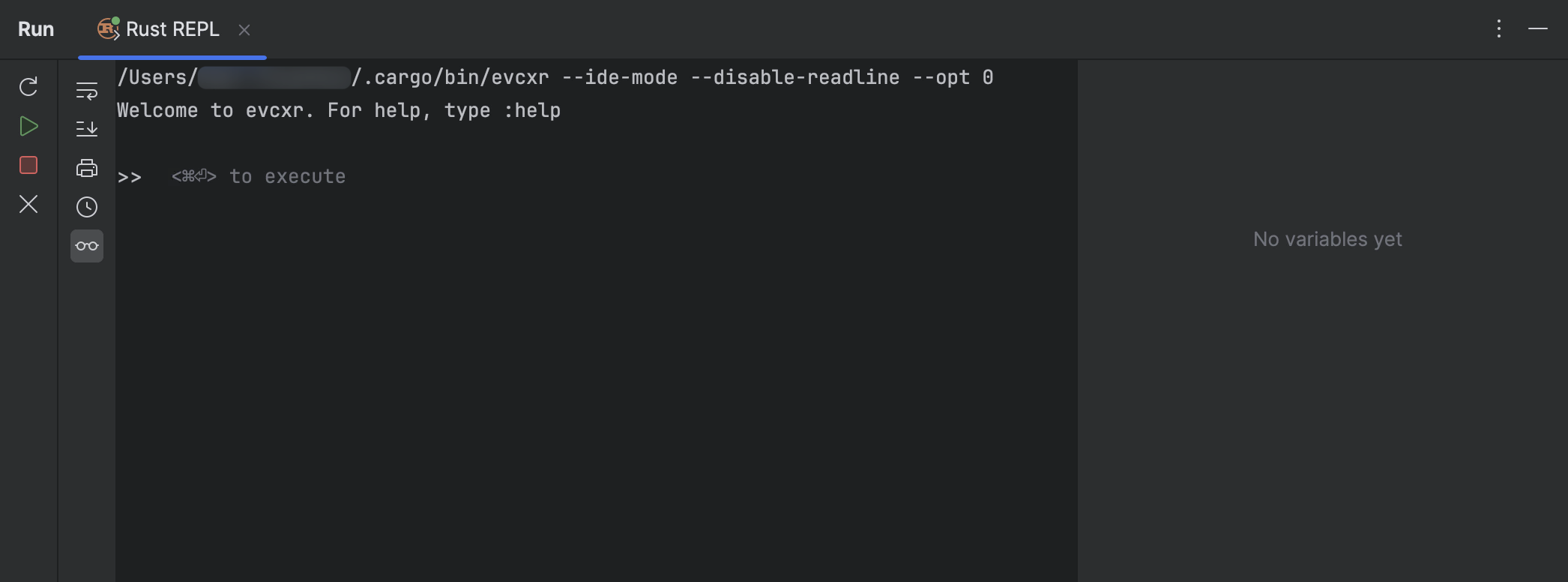 Rust REPL コンソール | RustRover ドキュメント