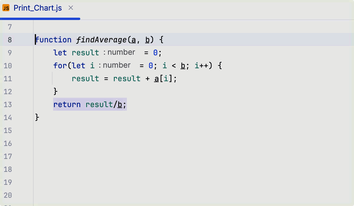 JSDoc comments | WebStorm Documentation